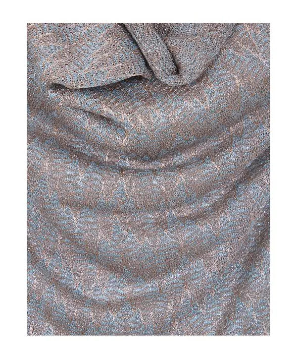 D.exterior Sleeveless Draped Knit Top - Gray