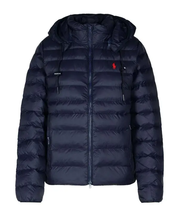 Polo Ralph Lauren Water-resistant Packable Hooded Jacket - Black