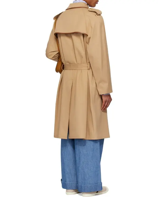 Valentino Garavani Long-sleeved Windbreaker With Lapel And Pocket Detail