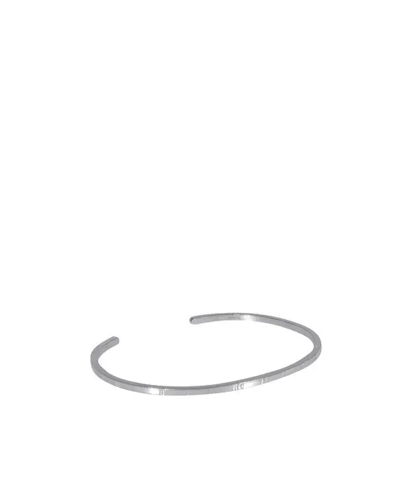 MAISON MARGIELA Engraved Numerical Cuff Bracelet