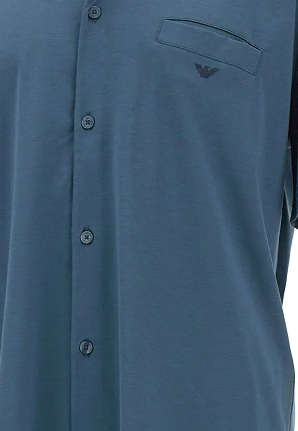 Emporio Armani Logo Pocket Short Pyjamas