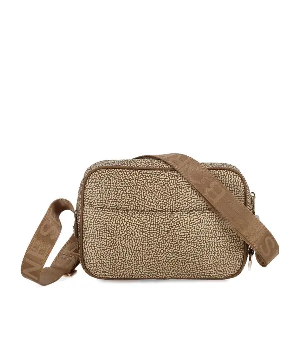 Borbonese Small Camera Case With Adjustable Logo Strap