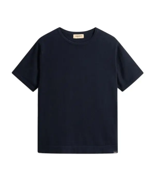 Woolrich Short-sleeve Crew-neck T-shirt - Black