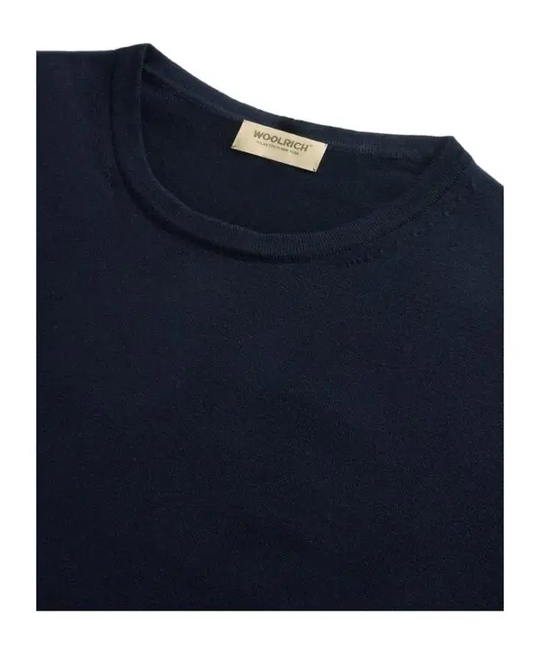 Woolrich Short-sleeve Crew-neck T-shirt - Black