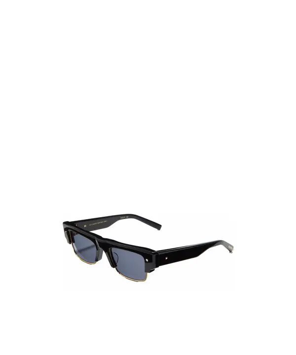 Valentino Garavani Half Rim Sunglasses With Rivet Details