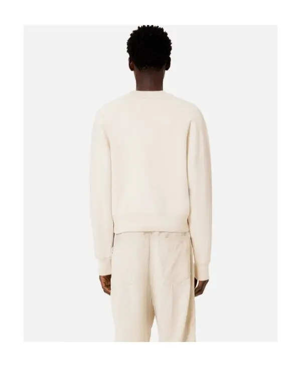 AMI Paris De Coeur Embroidered Sweatshirt - White