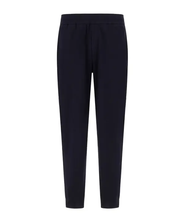 Herno Trousers In Jersey Knit Effect