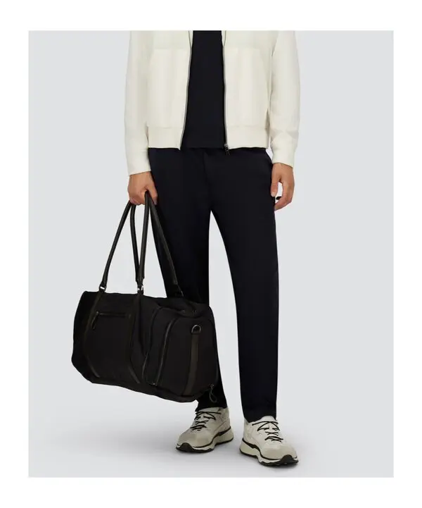Herno Trousers In Jersey Knit Effect