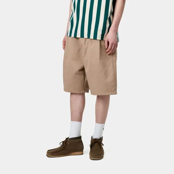 Carhartt Work In Progress Marv Logo Patch Shorts