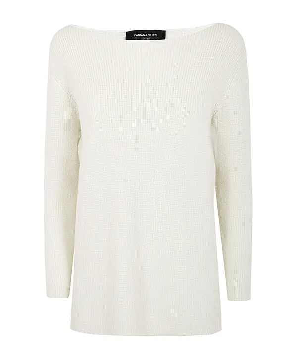 Fabiana Filippi Ribbed Oversized Jumper