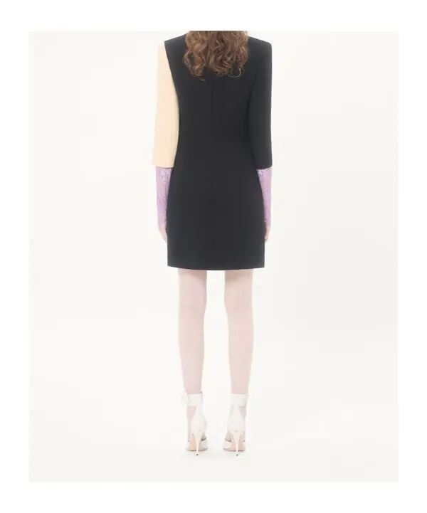 Valentino Garavani V-neck Bow Detail Midi Dress
