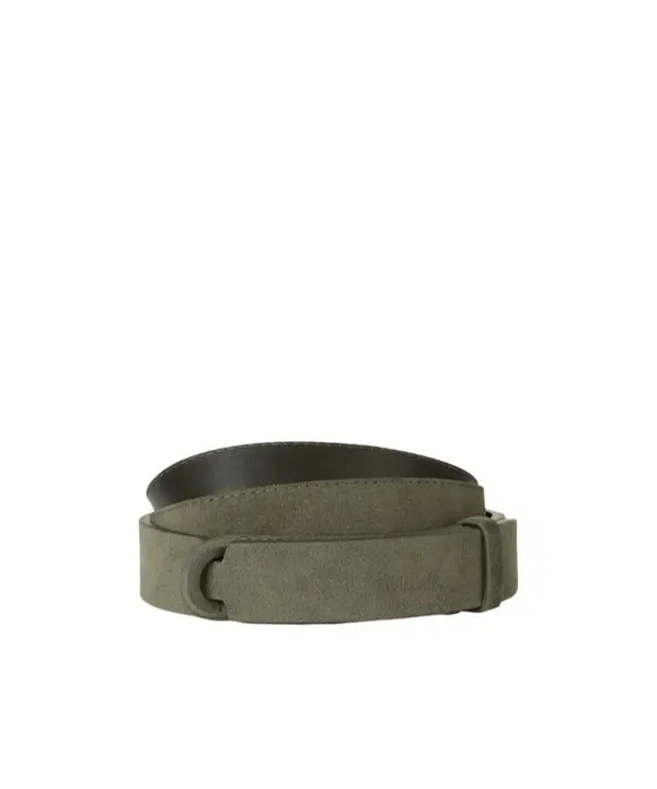 ORTIGNI Suede Belt - Militare