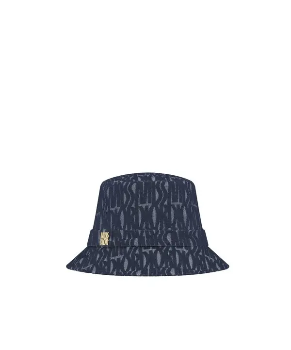 Dior Small Brim Bucket Hat - Navy Blue