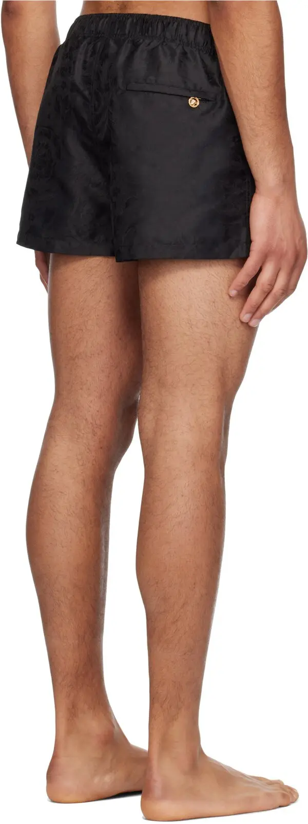 Versace Barocco Jacquard Swim Shorts