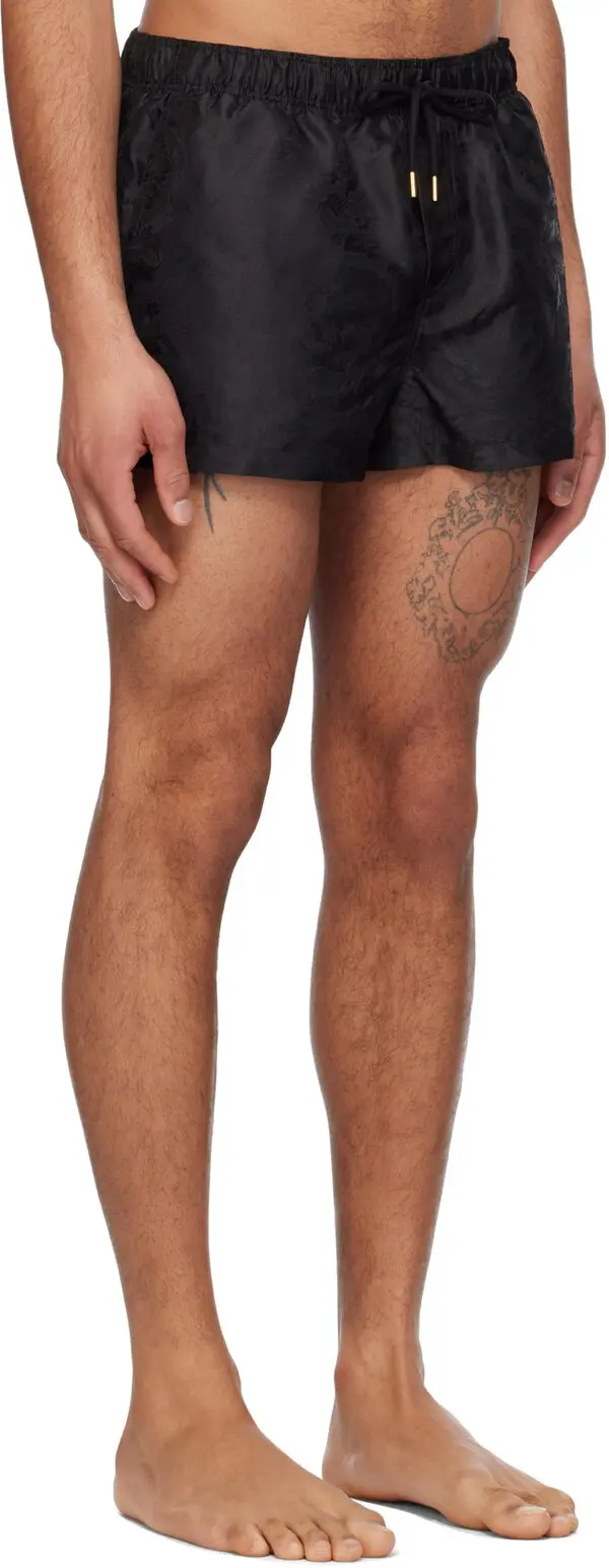 Versace Barocco Jacquard Swim Shorts