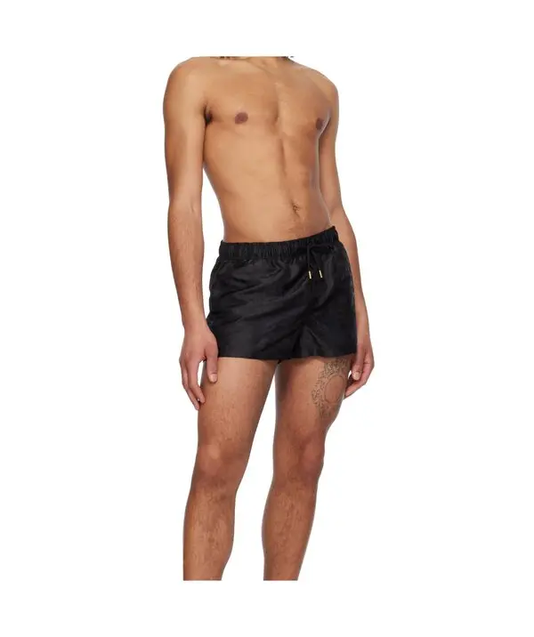 Versace Barocco Jacquard Swim Shorts