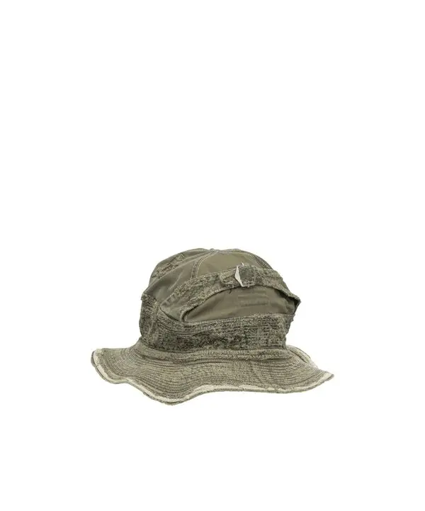 Kapital Distressed Wide Brim Fisherman's Hat