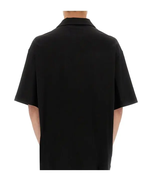 Versace Logo Patch Short-sleeved Shirt