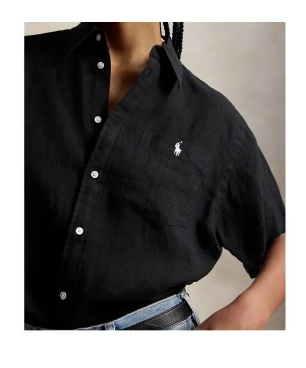 Polo Ralph Lauren Embroidered Linen Shirt
