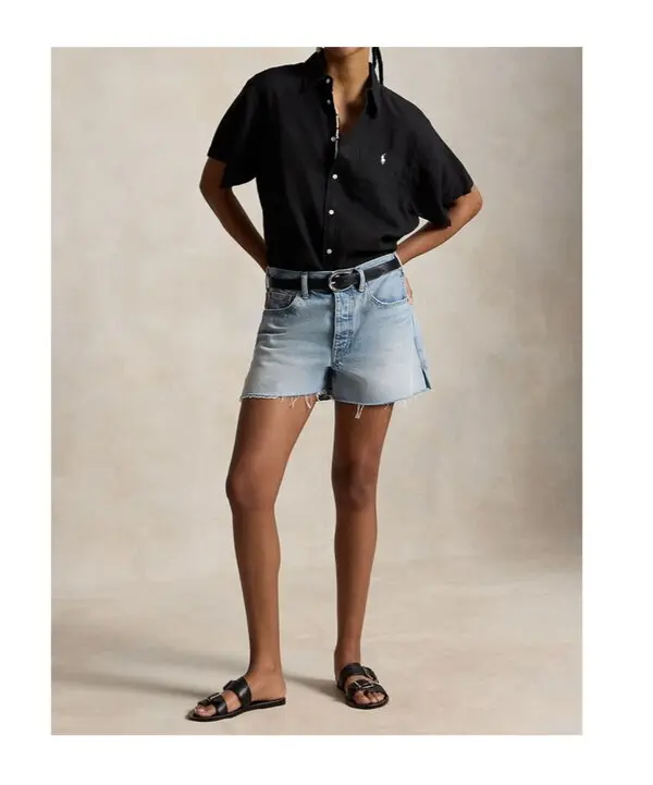 Polo Ralph Lauren Embroidered Linen Shirt