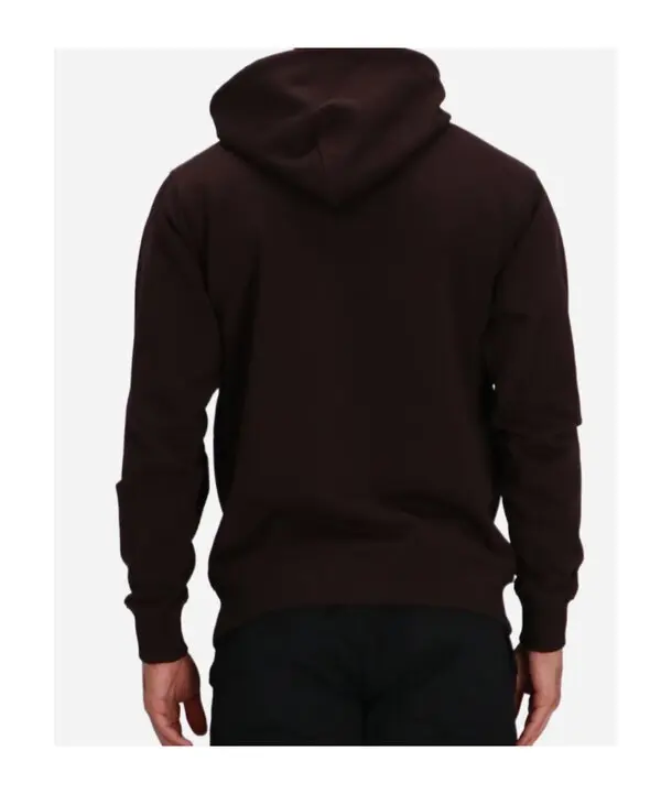 Drole De Monsieur Logo Embroidered Hoodie - Black