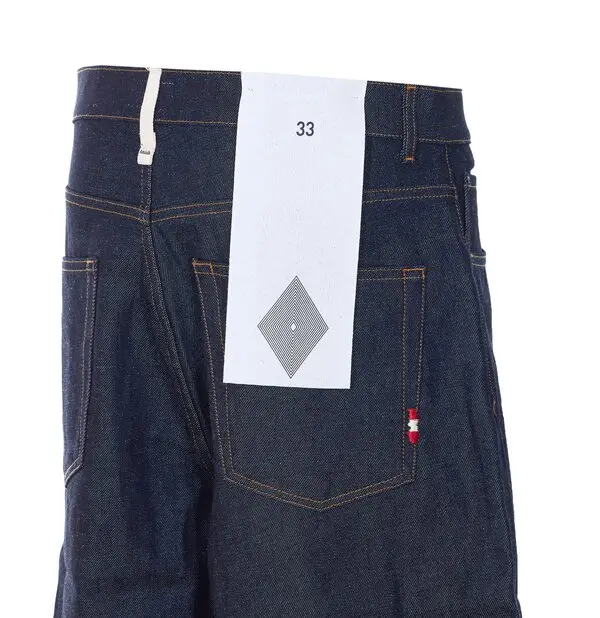 AMISH SUPPLIES Wide-leg Bermuda Jeans