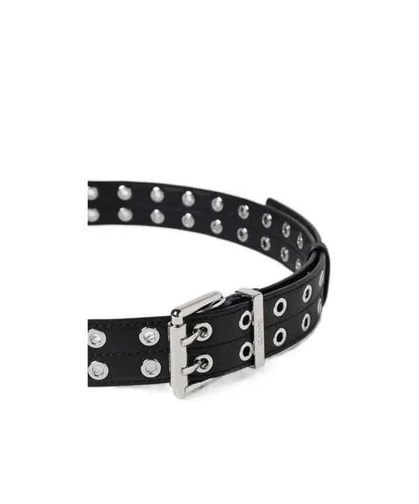 GANNI Double Eyelet Belt