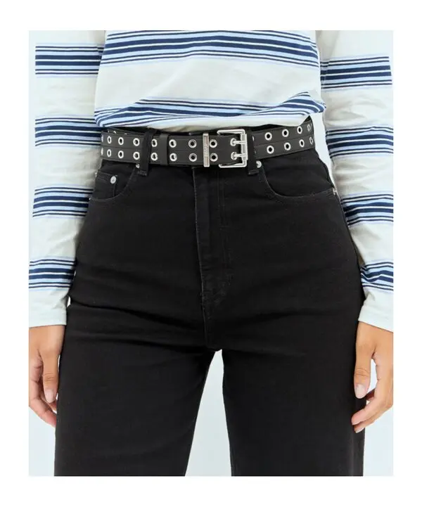 GANNI Double Eyelet Belt