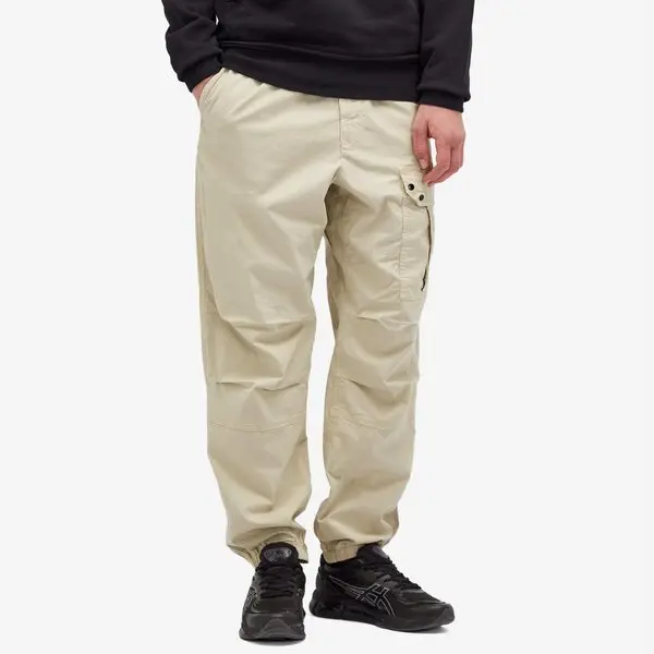 Stone Island Cotton Twill Cargo Trousers