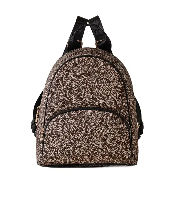 Borbonese Medium Backpack - Brown