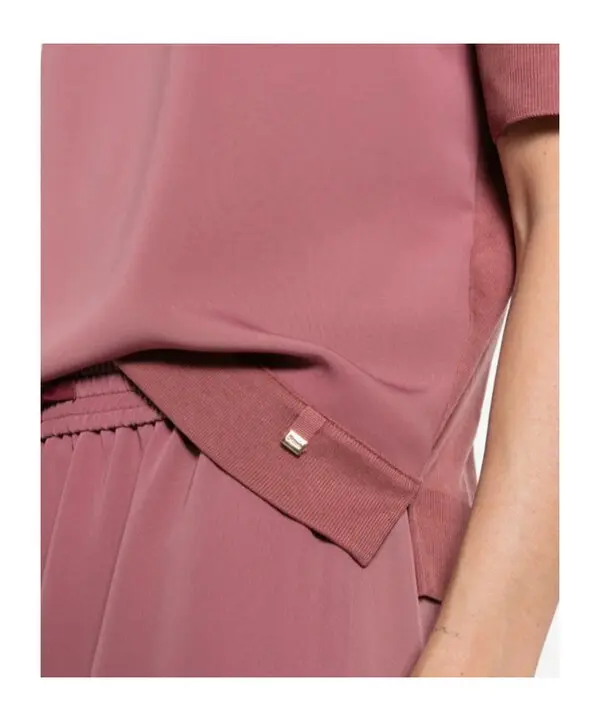 Herno Panelled Round Neck T-shirt