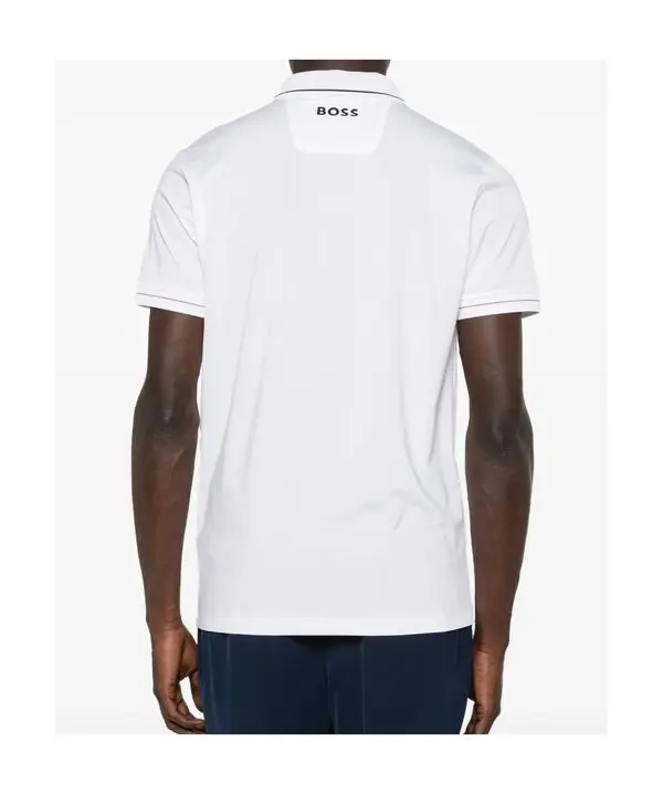 Hugo Boss Logo Printed Short-sleeved Polo Shirt