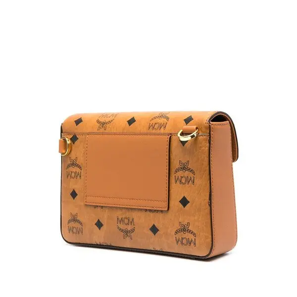 Mcm Visetos Print Messenger Bag