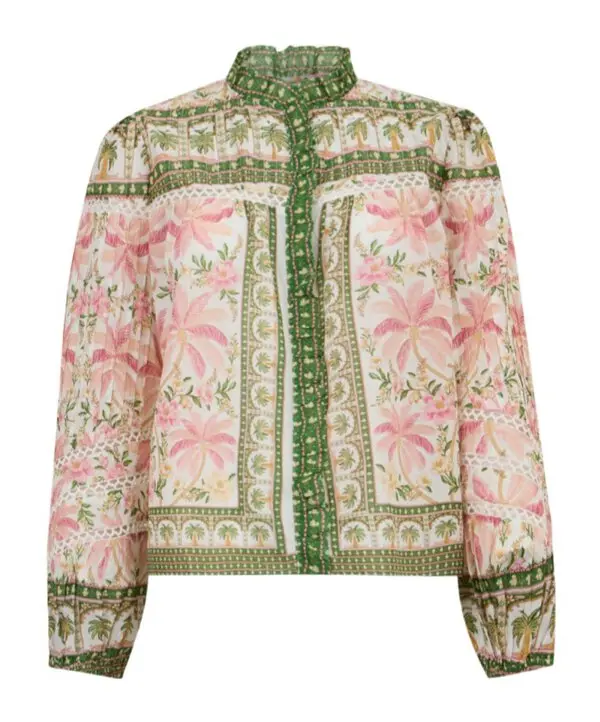 Farm Rio Palm Dream Blouse