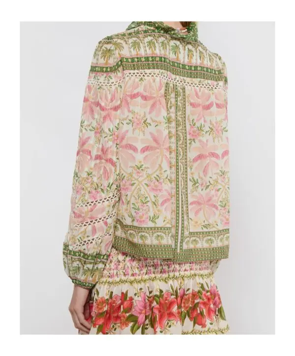 Farm Rio Palm Dream Blouse