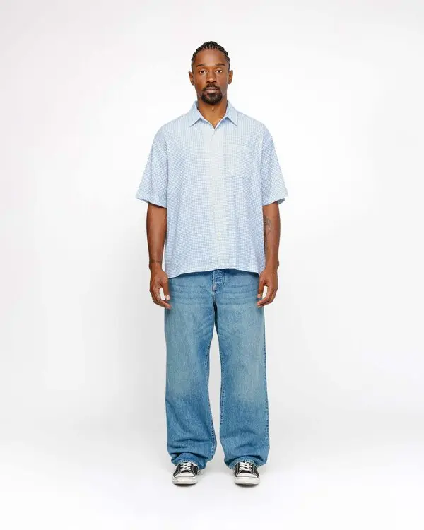 StÜssy Five-pocket Jeans - Washed Blue