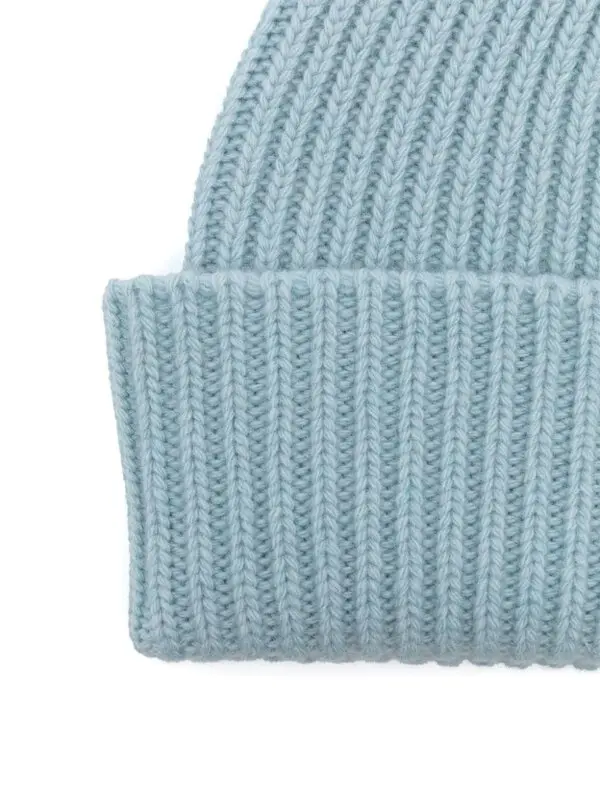 Givenchy Logo Plaque Knit Beanie