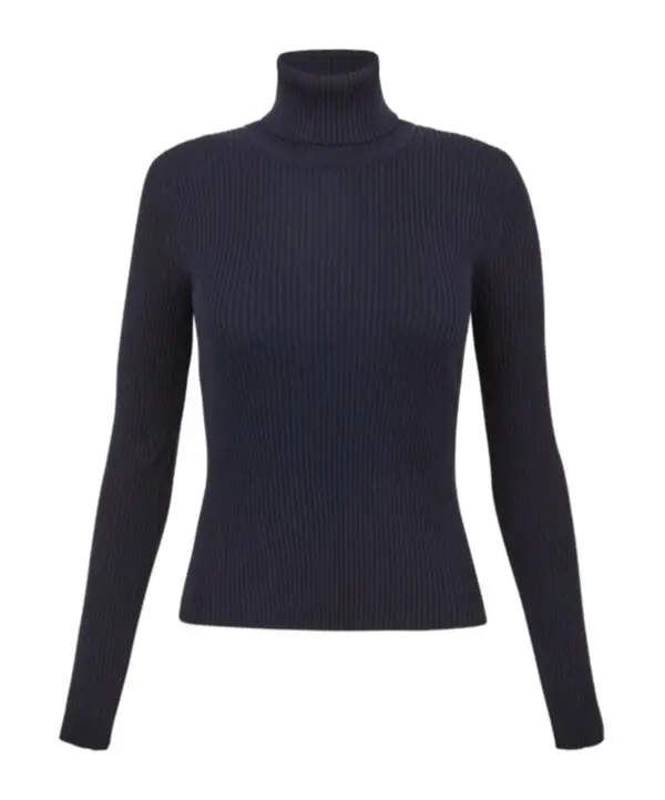 P.a.r.o.s.h Cut Out Detail Roll Neck Jumper