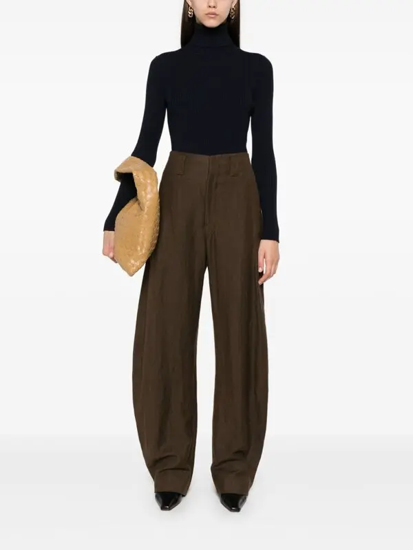 P.a.r.o.s.h Cut Out Detail Roll Neck Jumper