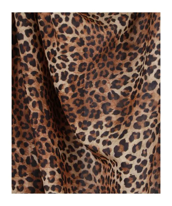 MC2 SAINT BARTH Animal Print Wrap Skirt