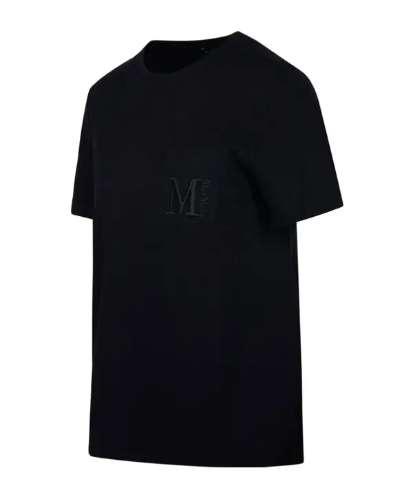 Max Mara Logo Embroidered Crewneck T-shirt