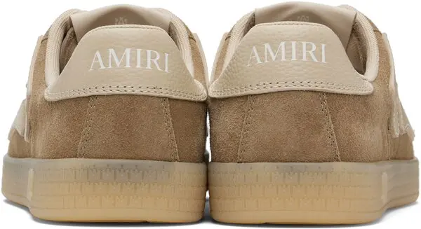 Amiri Pacific Bones Suede Sneakers - Green
