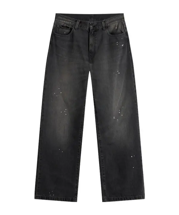 Carhartt Wip Straight Leg Paint Splatter Jeans