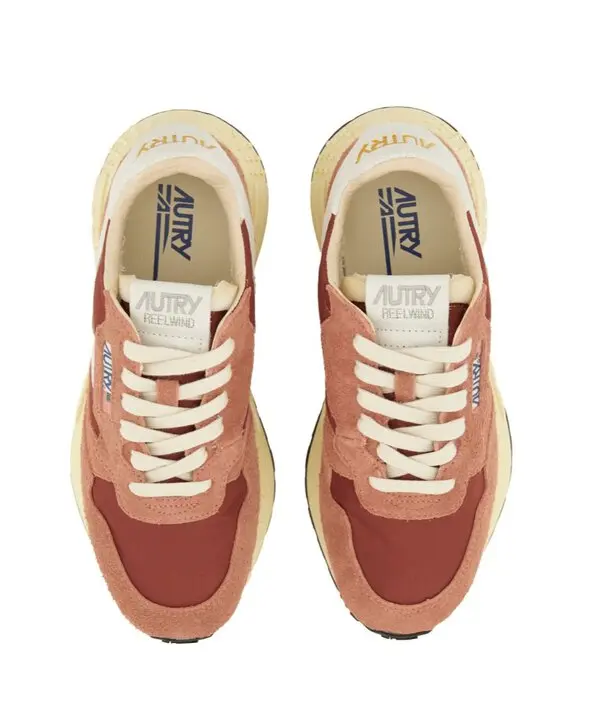 AUTRY Reelwind Low-top Sneakers With Logo Detailing - Multicolor