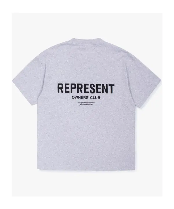 REPRESENT Owners' Club T-shirt - Grey/black