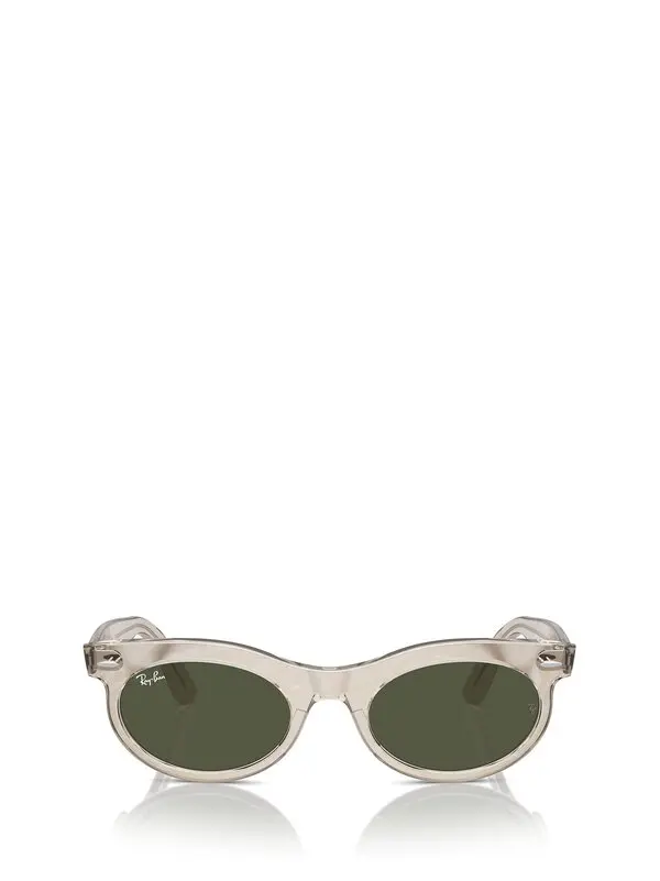 Ray-ban Oval Frame Sunglasses - Green