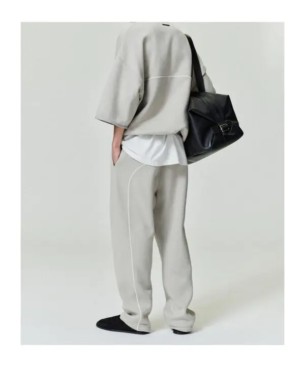 Fear Of God 3/4 Sleeve Polo Sweatshirt - Nude