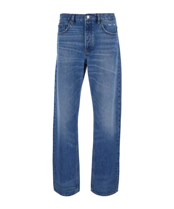 FRAME Button-fly Tapered Jeans