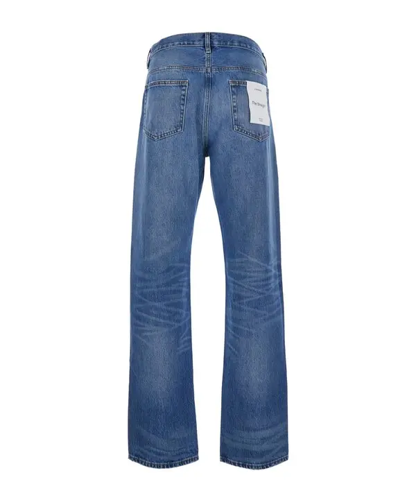 FRAME Button-fly Tapered Jeans