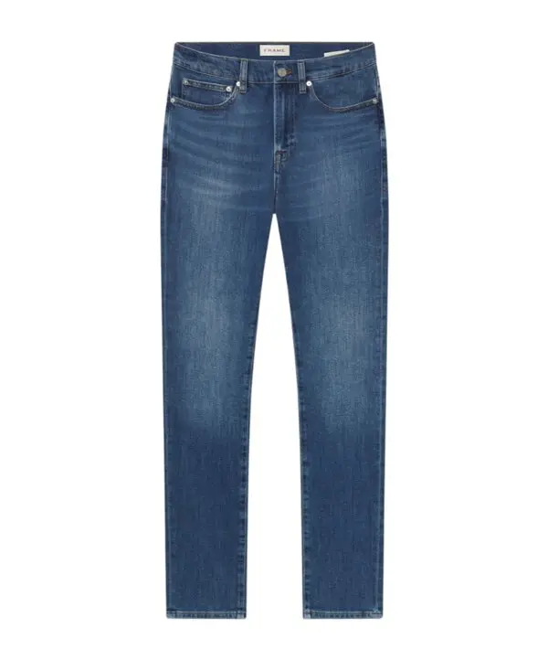 FRAME L'homme Slim High-rise Jeans - Blue